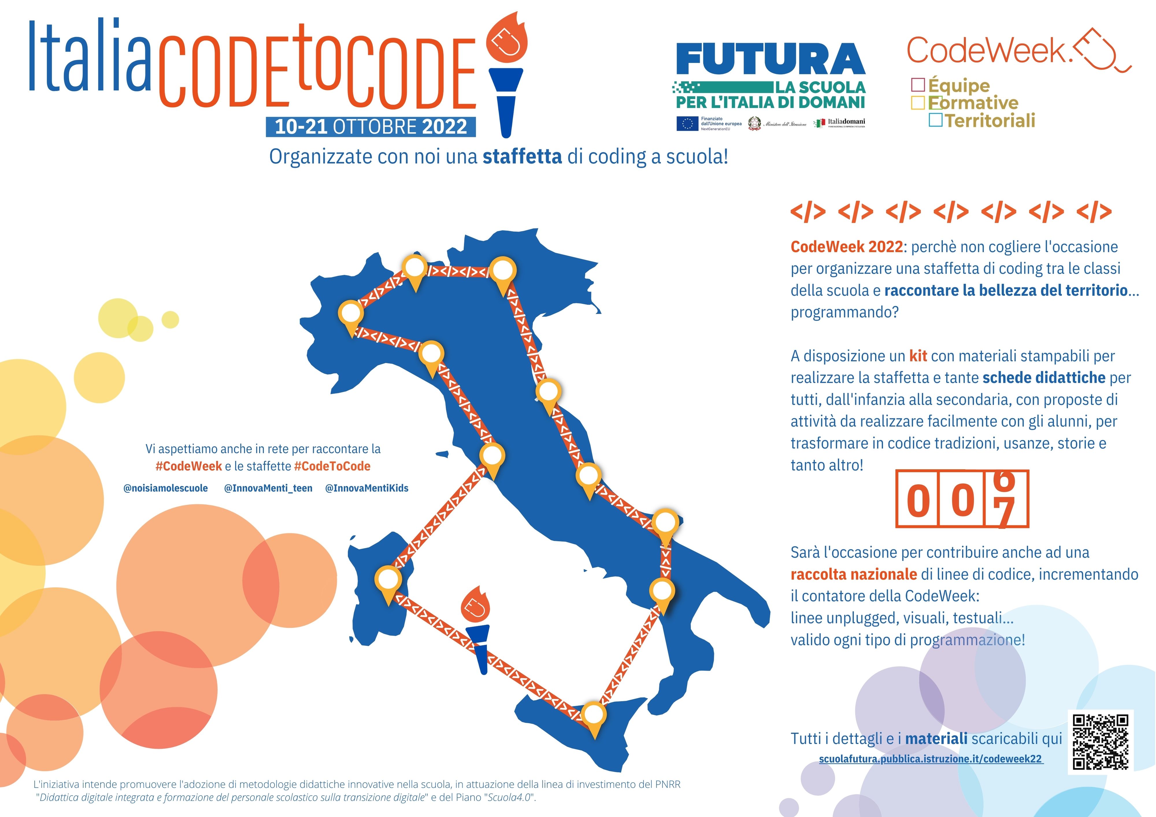 “EU Code Week” dal 10 al 21 ottobre 2022 – Istituto Comprensivo "F. P. Michetti"